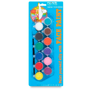 Màu vẽ Face Paint set 12 màu