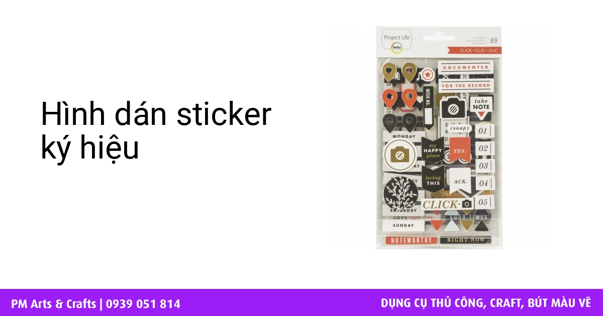 Hình dán sticker ký hiệu, sticker, hình dán, hình dán trang trí ...