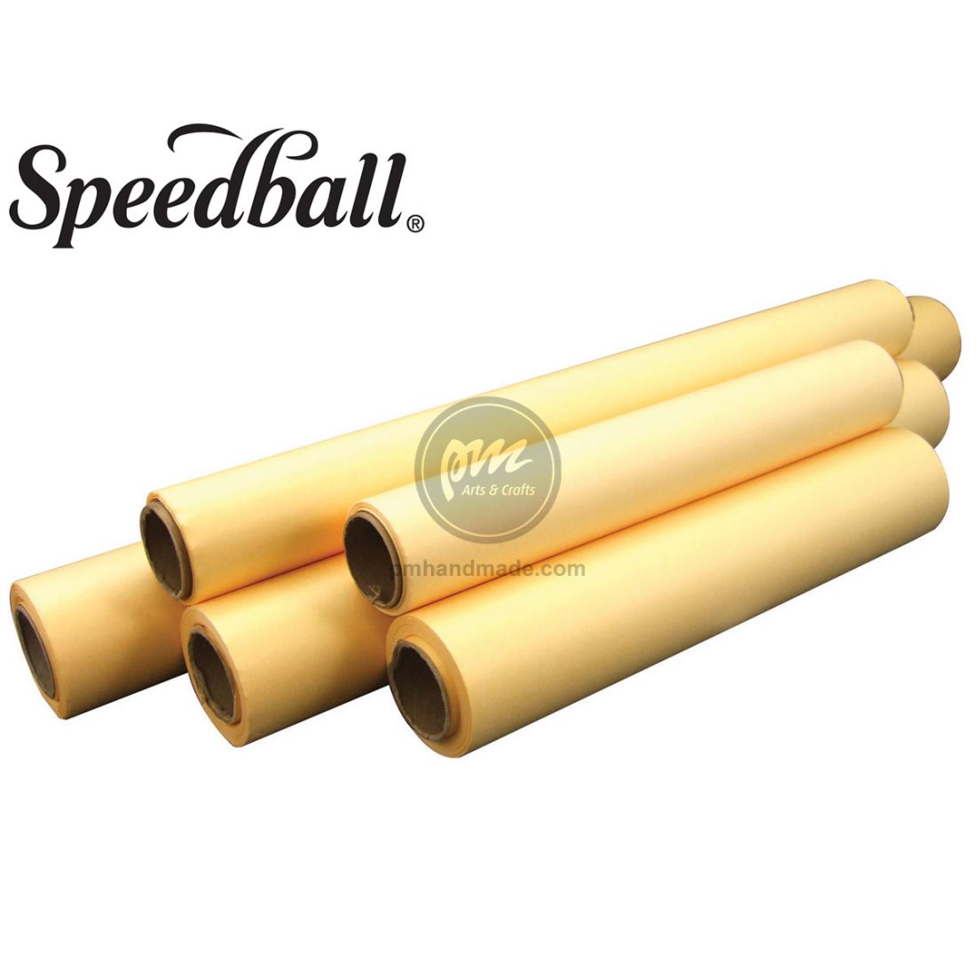 Cuộn giấy can Speedball - tracing màu vàng, giấy can, giấy đồ, giấy tracing